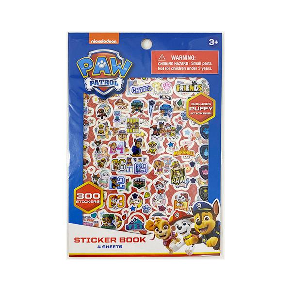 パウパトロールの4シート入りステッカーです。ぷくぷくシールが1シートと紙のシールが3シートのセット♪アメリカからの輸入品で、カラフルでとってもかわいい！手帳に貼ったり、ノートをデコレーションしたり…用途はたくさん！たくさん入っているので、ご...