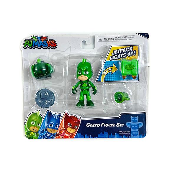 パジャマスク・ キャットボーイ の フィギュアセットです。ジェットパックのボタンを押すと光りますよ☆ヘルメットをかぶせて宇宙探索ごっこにレッツゴー！・パッケージサイズ：約W23.2×H18.5×D5cm・フィギュアサイズ：約H9cm・セット...