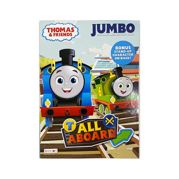 アメリカからの輸入品。トーマスのぬりえです。日本の物とは違い、ぬりえ以外にも迷路、クイズなどのアクテビティ付き。すべて英語で書かれているのでお子さまの英語のお勉強にもピッタリです。切り取り線付きなので、使いたい分だけ切り取れるので便利です☆...