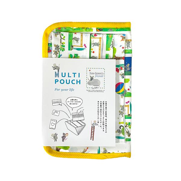 人気絵本のレオ・レオニシリーズ。お薬手帳や診察券、母子手帳などの必要なものをすっきり収納できる大容呈で便利なマルチポーチ。用途に合わせて、必要な時にカードケースだけを取り出せます！ベビー関係の大切なものをまとめておけるかわいいマルチポーチで...