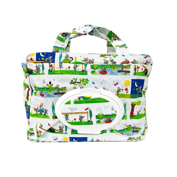 人気絵本のレオ・レオニシリーズ。赤ちゃんとのお出かけに便利なママポーチ。おむつ替えグッズをまとめて収納。Lサイズのおむつが8枚収納できます。ウェットティッシュ入れも便利。バッグインバッグにも最適ですよ。■サイズ：17.5×22×12cm■素...