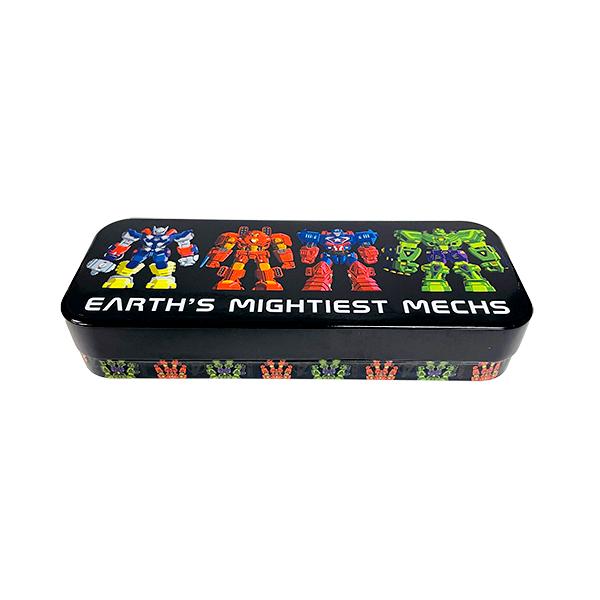 アベンジャーズのペンケースです。たっぷり入る8インチの缶ペンケースです。サイズ：約8.5×21.5×4cmMADE IN CHINA※海外輸入商品です。「輸入商品について」を必ずご一読ください。※小さなキズ、若干のかすれなどがある場合があり...