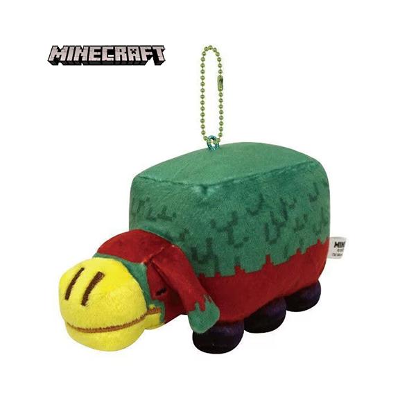マインクラフトのボールチェーンマスコット。コロンと大きめでかわいいスニッファーです。ボールチェーンでバッグなどにつけてね。サイズ：約H80×W75×D140mm ( 実測サイズ )チェーン含まない素材：ポリエステル