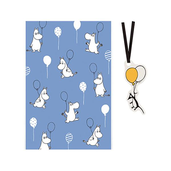 ムーミンのラッピングバッグです。タイ付きで、ラッピングも簡単♪食品を直接入れられるので、お菓子などのラッピングに最適です。■サイズ：H190×W130mm 厚さ0.03mm■内容：バッグ8枚、タイ8本入り■本体素材：ポリプロピレン 耐冷温度...