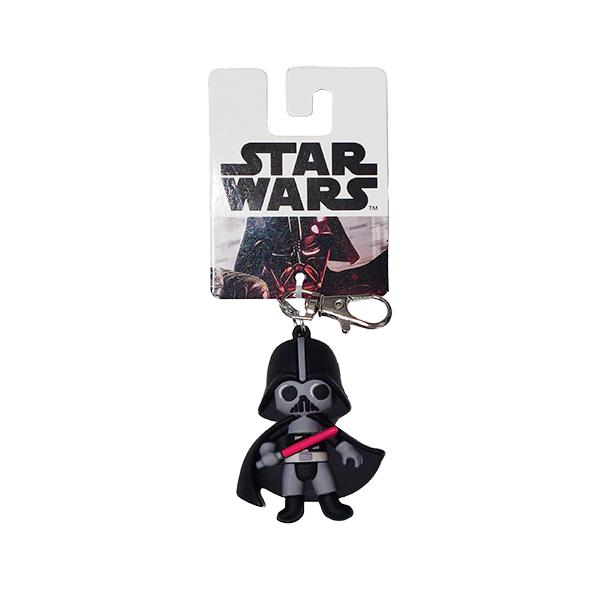 スター・ウォーズのダース・ベイダー 3D ラバー キーチェーンは、ファン必見のアイテムです！立体的なフィギュアデザインで、かわいらしいダース・ベイダー。アメリカからの輸入品なので、特別感もたっぷり。バッグや鍵に付けるだけで、毎日がちょっと楽...
