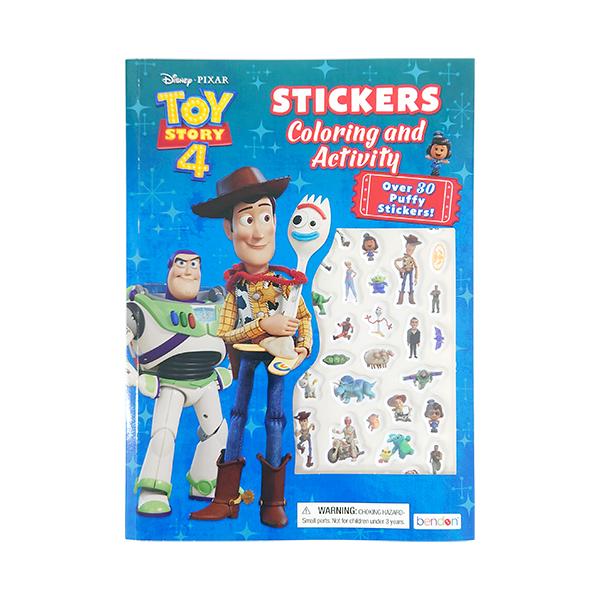 アメリカからの輸入品。「トイストーリー4 ぬりえ &amp; アクティビティーブック」は、子供たちに大人気のキャラクターたちと一緒に楽しい時間を過ごせるアイテムです！ウッディやバズたちが登場するぬりえやめいろなどで、創造力を思いっきり発揮で...