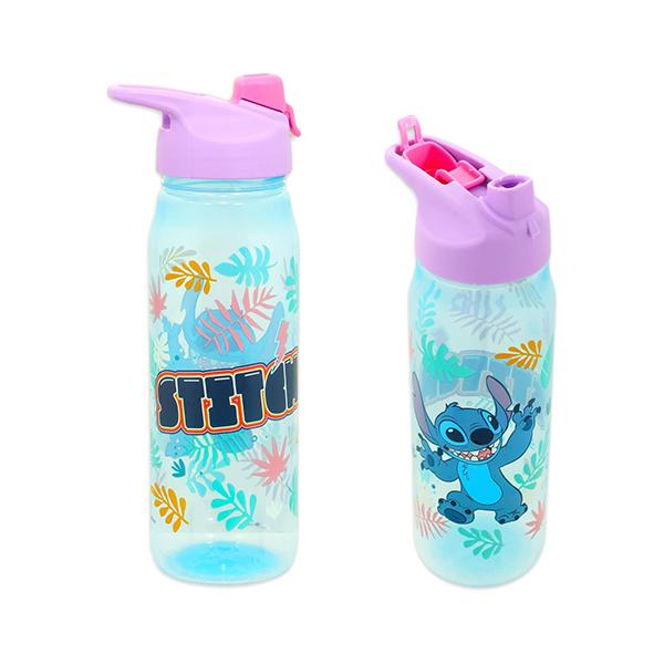 スティッチの20oz. ボトルです。涼やかなクリアブルーのボトルでとってもかわいい！直飲みできるダイレクトボトルなので、使いやすさも抜群。クリアな素材で中身が見えるのも便利です。アメリカからの輸入品で、安心の BPA FREE です。・サイ...