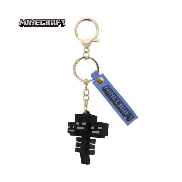 マインクラフトのマスコットキーホルダー。コロンとしたマスコットがかわいい。MINECRAFTのカラータグ裏面には、『BUILD,CREATE,EXPLORE』のメッセージが入っています。バッグなどにつけてね♪●マスコット部分サイズ：約H60...