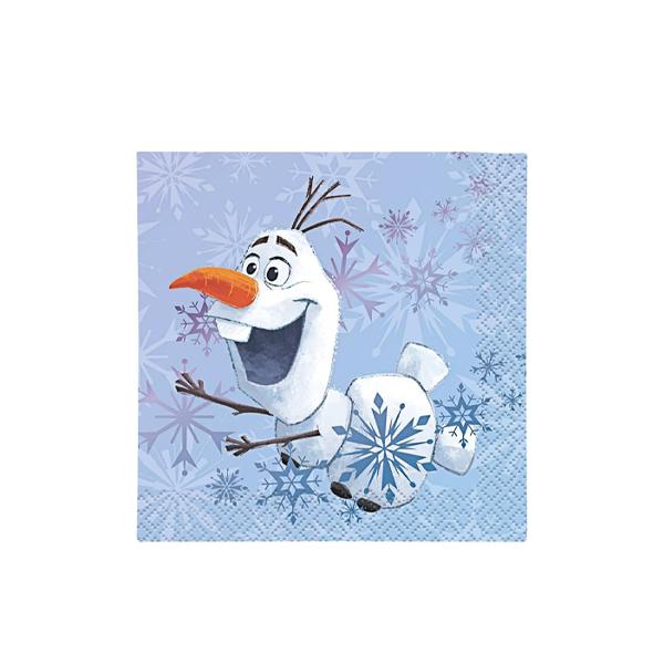アナと雪の女王2のペーパーナプキンは、パーティーを華やかに彩るアイテムです。オラフのかわいいデザインが、テーブルを華やかに彩ります。誕生日会やハロウィン、クリスマスなどのパーティー装飾にぴったりで、ゲストも思わず笑顔に。16枚入りなので、た...