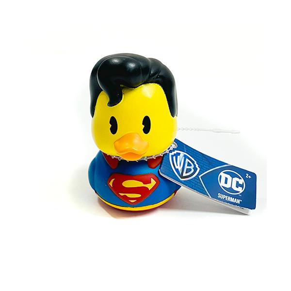 DCコミックス キャラクターのあひるちゃんです。かっこいいアメコミヒーロー&amp;ヴィランがあひるちゃんに！お風呂やプールで浮かべて遊んでね♪色々なキャラクターを並べてインテリアとしても☆アメリカからの輸入品です。●サイズ：約H7.5×W...