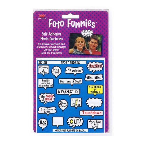 写真用のフキダシシールです。アルバムやフォトスタンドに添えてシーンを楽しく装飾できます。テーマ別に6種類あります。サイズは約ヨコ13×タテ21cm