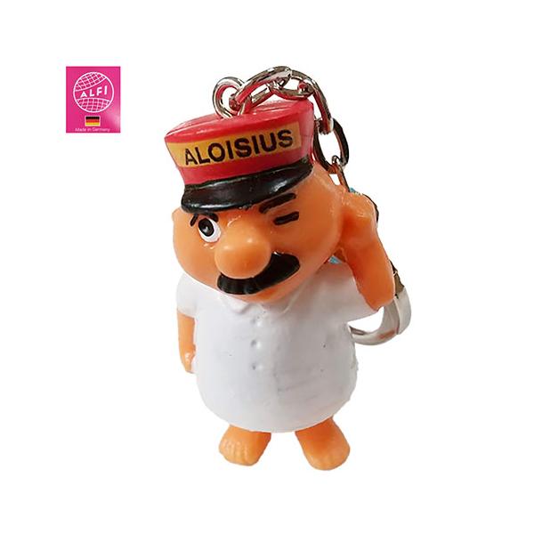 ドイツのALFI社製のキーホルダーです。彼の名前はアロイス・ヒンゲルという名前で、タバコとビール好きのミュンヘン人。 アロイシウスとは天国で名付けられた名前です。 ビール好きのドイツ人のお話の主人公がキーホルダーになっています。ALFI社は...