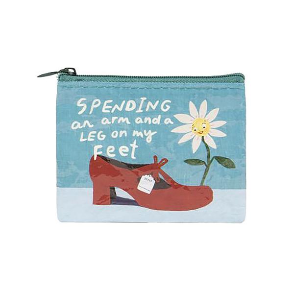 BlueQ社(ブルーキュー)のリサイクルバッグシリーズ「コインパース」素材は厚手でシワ感のあるリサイクル素材。光沢がありパリっとした質感です。Blue Qは、1988年よりスタートしたユニークなアメリカンブランド。 『Very Best Q...