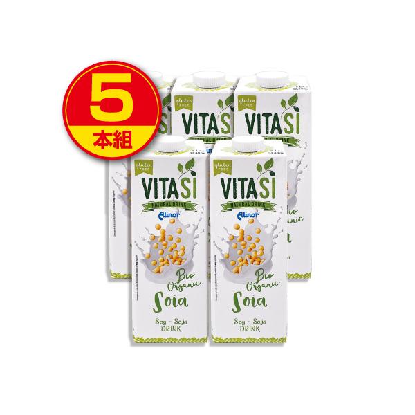 ○ビタシ オーガニック ソイミルク 1000ml×5内容量：1000m大豆固形分：8％以上原材料/有機大豆※アレルギー表示：大豆※エネルギー：100ml当たり36kca保存方法：冷暗所にて保存賞味期限：製造日より12ヶ月間（未開封）原産国：...
