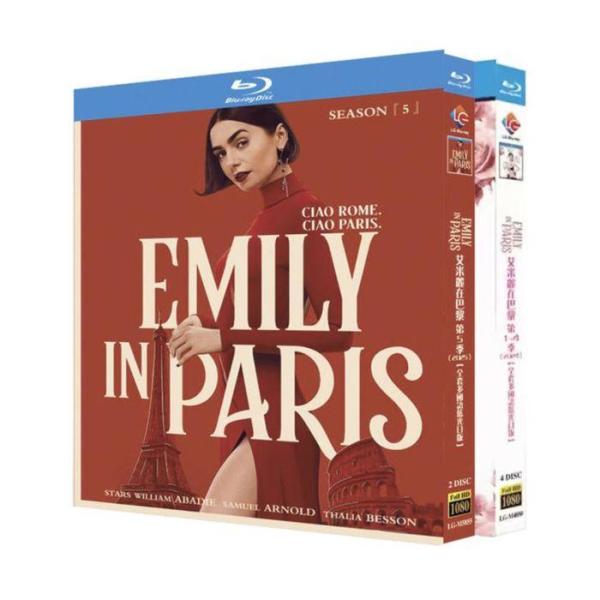 収録内容 海外ドラマ エミリー、パリへ行く シーズン1+2+3+4+5 ブルーレイ Blu-ray BOX 日本語字幕 日本語吹き替え版 全50話を収録ディスク枚数 6枚組言語・字幕 英語音声・【日本語音声・日本語字幕】・英語字幕・韓国語字...