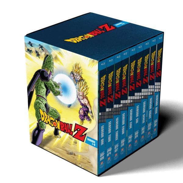 DRAGON BALL Z ドラゴンボールZ 全291話 [豪華版] Blu-ray BOX全巻。全291話を収録. 北米版ディスク枚数 37枚組 言語・字幕 日本語 英語 音声