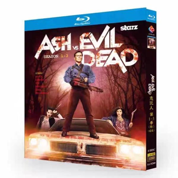 収録内容 日本語吹き替え版  死霊のはらわた シーズン1+2+3 リターンズ Blu-rayディスク枚数 3枚組言語・字幕 英語音声・【日本語音声・日本語字幕】・英語字幕・韓国語字幕・タイ語字幕・スペイン語字幕・フランス語字幕商品保障につい...