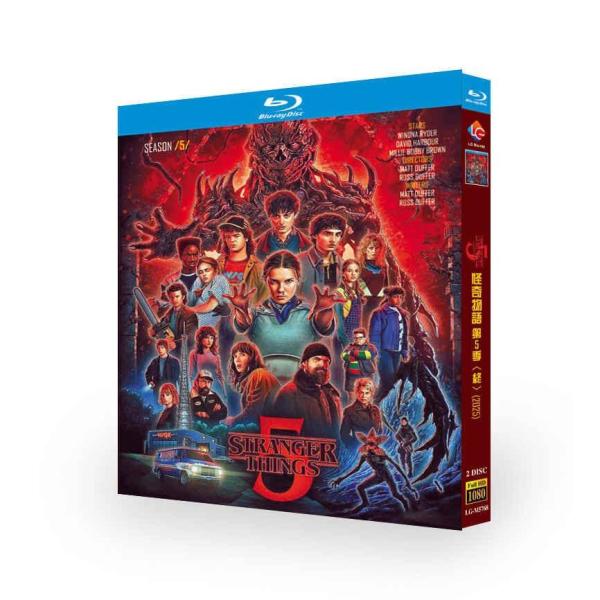 収録内容 ストレンジャー・シングス 未知の世界 シーズン5 DVD ブルーレイ Blu-ray BOX 日本語字幕 日本語吹き替え版 [Blu-ray] 全8話を収録。ディスク枚数 2枚組言語・字幕 英語音声・【日本語音声・日本語字幕】・英...