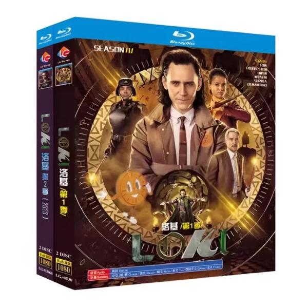 出演 トム・ヒドルストン, オーウェン・ウィルソン, ググ・バサ＝ロー, ソフィア・ディ・マルティーノ収録内容 Loki / ロキ シーズン1+2 全12話を収録。Blu-ray BOX。完全版。全巻。日本語吹き替え版。言語・字幕 英語音声...