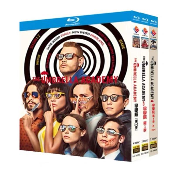 出演 エリオット・ペイジ, トム・ホッパー, デヴィッド・カスタニェーダ, 他収録内容 The Umbrella Academy / アンブレラ・アカデミー シーズン1+2+3+4 完全版 Blu-ray BOX 日本語吹き替え版 日本語字...