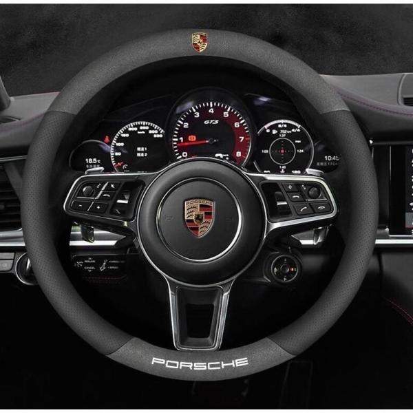 ■サイズ外径：約38cm■優れた通気性通気性に優れた素材を採用手汗を吸収しやすく、長時間の運転でも快適な握り心地を保ちます■快適なグリップ感手触りが良く、滑りにくい設計汚れにくく、耐摩耗性にも優れており、日常使用に最適です■簡単装着愛車のハ...