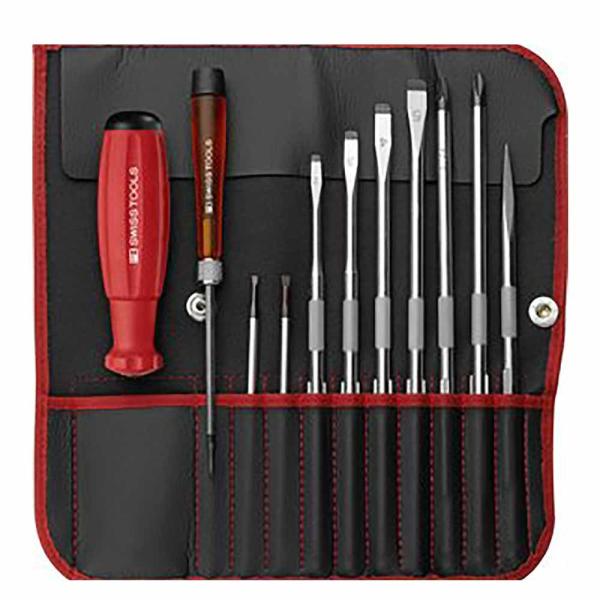 ■商品仕様メーカー：PB商品名：差替式ドライバーセット（レッド）（パック無し）タイプ：ハンドツールセット型番：9216REDサイズ：225×65×45(mm)重さ：399gセット内容：スイスグリップ差し替えドライバーハンドル精密差替ドライバ...