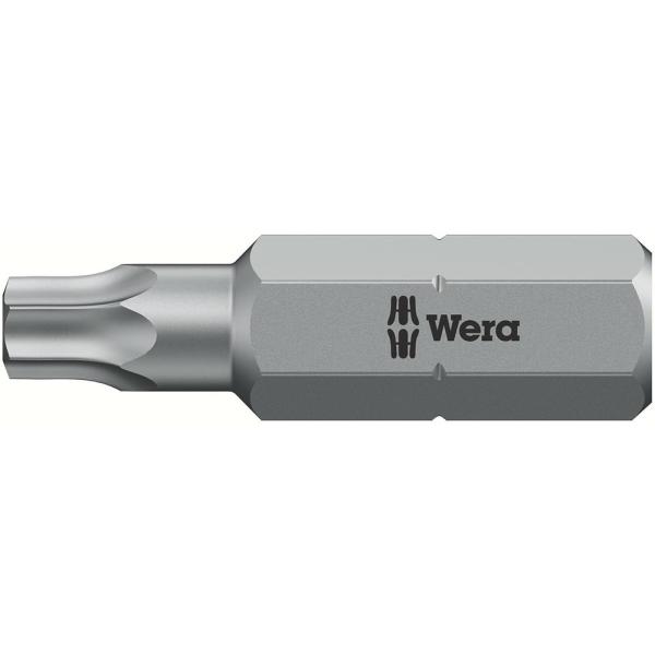 ■商品仕様メーカー：WERA商品名：トルクスビットタイプ：ドライバービット型番：867/1先端サイズ：TX4軸長：25ｍｍサイズ：25×7×6(mm)重さ：3g■注意事項・商品画像はメーカーのイメージ画像になりますので、予告無くパッケージデ...