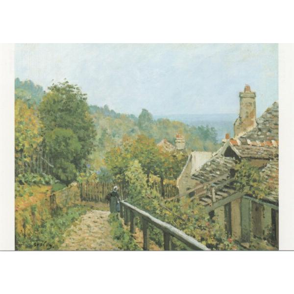 14.8x 10.5cmAlfred Sisley 1839-1898Louveciennes, Pfad hinter den Dunen, 1873輸入国： ドイツ