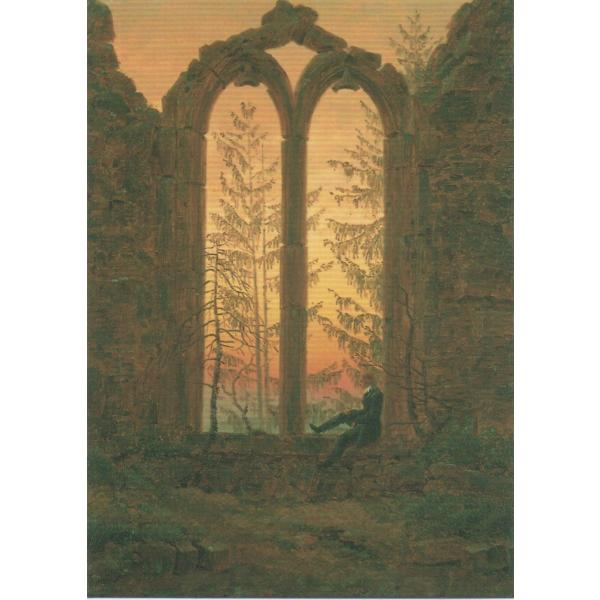 Caspar David Friedrich (1774-1840)Ein Traumer14.8 x 10.5 cm輸入国　：　ドイツ
