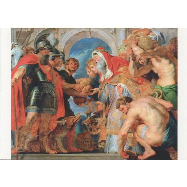 15.0 X 10.5 cmPeter Paul Rubens (1577-1640)Abraham und Melchisedech,1615-18輸入国：ドイツ