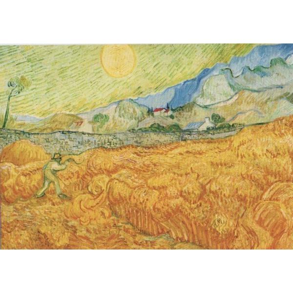 14.8x 10.5cmVincent Van Gogh 1853-1890Die Ernte, 1889輸入国： ドイツ