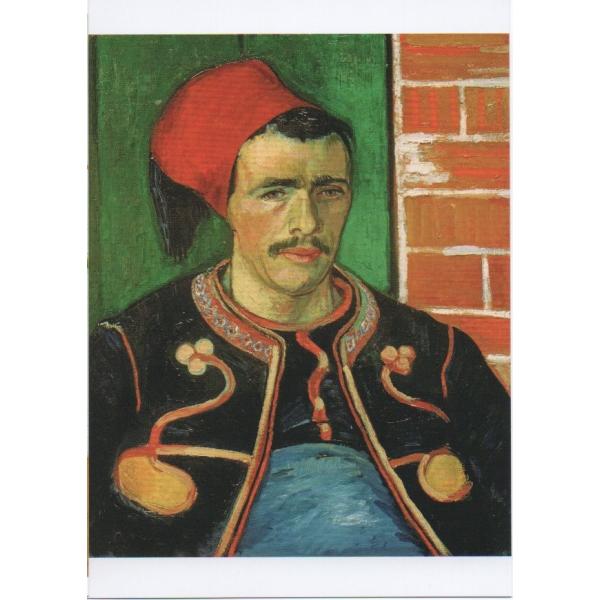 14.8x 10.5cmVincent Van Gogh 1853-1890Der Zuave, 1888輸入国： ドイツ