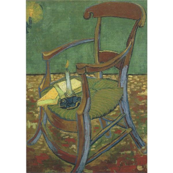 14.8x 10.5cmVincent Van Gogh 1853-1890Gauguins Stuhl,1888輸入国： ドイツ