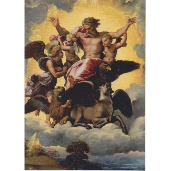 Raffael (Rafaello Santi) 1483-1520Die Vision des Ezechiel,1510/151814.8 x 10.5 cm輸入国　：　ドイツ