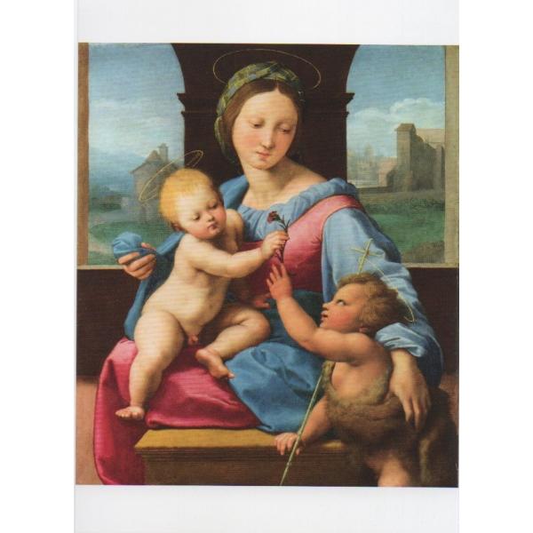 Raffael (Rafaello Santi) 1483-1520Die Garvagh Madonna, 1509/1014.8 x 10.5 cm輸入国　：　ドイツ