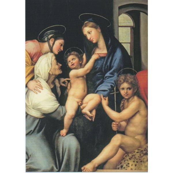 Raffael (Rafaello Santi) 1483-1520Madonna dell'impannata, 1512/1414.8 x 10.5 cm輸入国　：　ドイツ