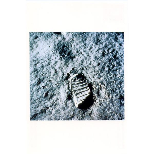 15.3 X 10.3cmFootprint on the Moon , 1969Photograph : Buzz Aldrin,Crew, Apollo 11輸入国：米合衆国