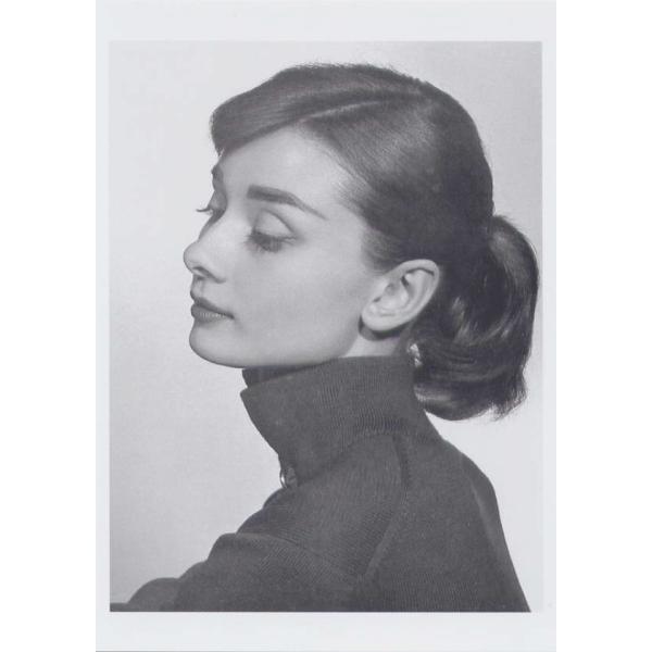 15.3 ×　10.9 cmAudrey Hepburn, 1956Yousuf Karsh輸入国：米国