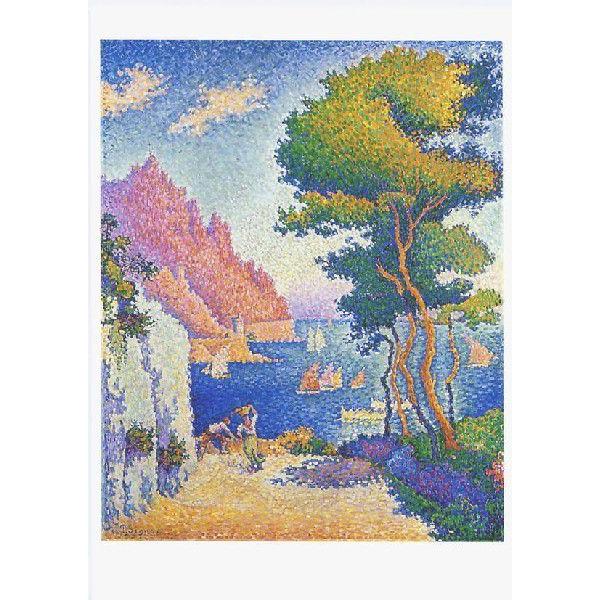 Paul Signac (1863-1935) Capo de Noli,1898 14.8 x 10.5 cm輸入国：スイス
