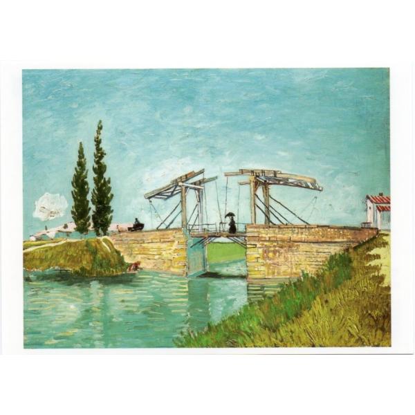 14.8 x 10.5 cmVincent van GoghThe drawbridge,1888跳ね橋輸入国：スイス