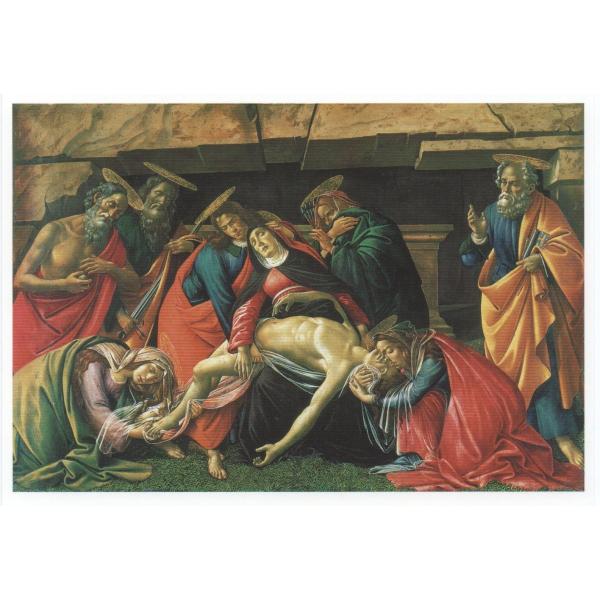 14.8x 10.5cmBotticelli, 1444(45)-1510The lament over the Christ,1490輸入国： スイス