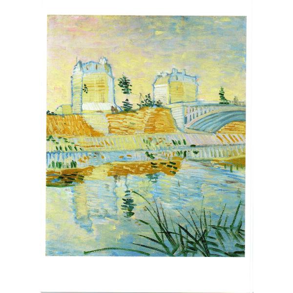 14.8 x 10.5 cmVincent van GoghBridge of Clichy,1887輸入国：スイス