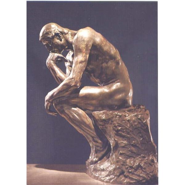 14.8 x 10.5 cmAuguste Rodin (1840-1917)The Thinker, 1889輸入国：　スイス