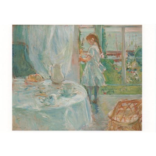 14.8x 10.5cmBerthe Morisot (1841-1895)Cottage interior at Jersey,1886輸入国： スイス