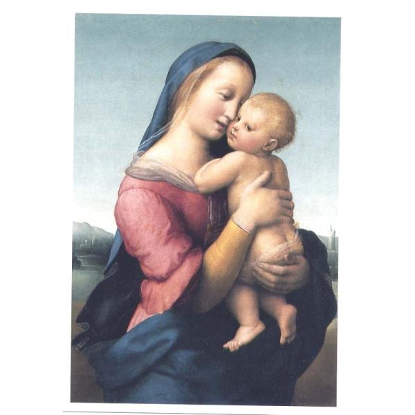 Raffael (Rafaello Santi) (1483-1520) Our Lady Tempi, 1507 14.8 x 10.5 cm輸入国　：　スイス