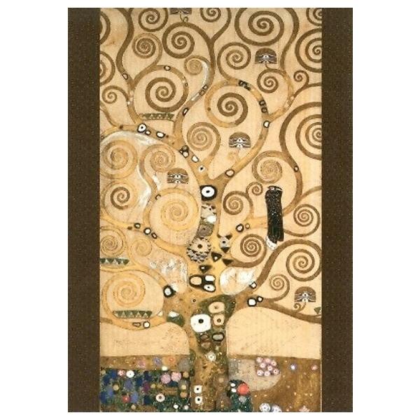 15.0x 10.5cm Gustav Klimt Der Lebensbaum, 1905/09輸入国：ドイツ