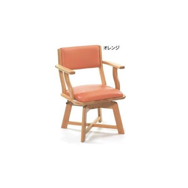【サイズ】全幅58cm×座奥行43cm×全高81cm×座面高42cm【重量】13kg【耐荷重】80kg【材質】本体：天然木(ブナ)、シート・表地：塩化ビニール　※防汚加工【カラー】オレンジ・ライトグリーン