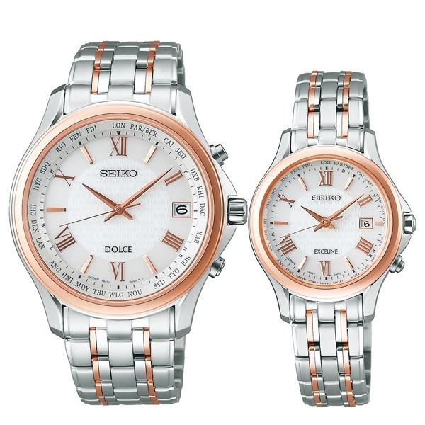 【発売日：2021年10月01日】--関連キーワード--セイコー SEIKO ペアウォッチ 電波ソーラー ペア時計 ドルチェ エクセリーヌ メンズ レディース 腕時計 チタン 日本製 サファイアガラス 高級 ブランド腕時計 カップル 夫婦 ...