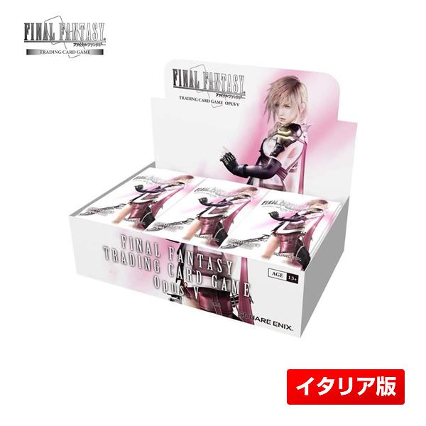 ◆メーカー名／販売業者名：スクウェア・エニックス(SQUARE ENIX) ホビージャパン◆商品名：FF-TCG ブースターパック オーパスV(5) イタリア版 (ファイナルファンタジー FFTCG)◆状態：新品未開封■商品説明■1パック　...
