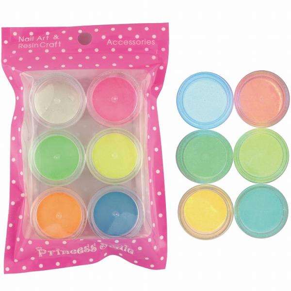 暗いところで幻想的に光る蓄光パウダーレジンやスライム作りにも使えます。【成分について】Princess-styleの夜光パウダーは、高輝度化した蓄光顔料です。発熱硬化するレジン液にもご使用頂けます。■パウダー状の蓄光(夜光)粉末です。■明る...